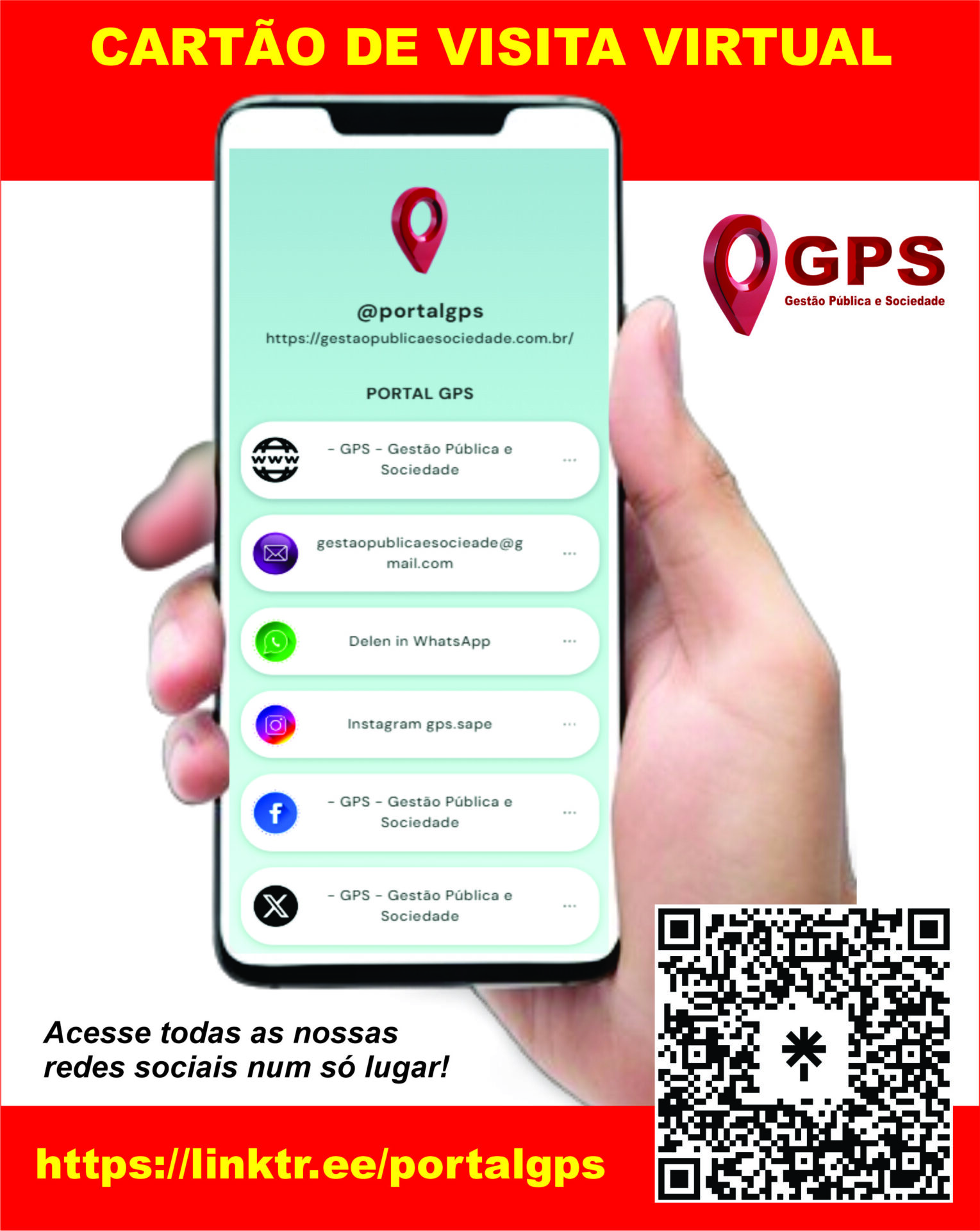 CARTÃO DE VISITA VIRTUAL – GPS